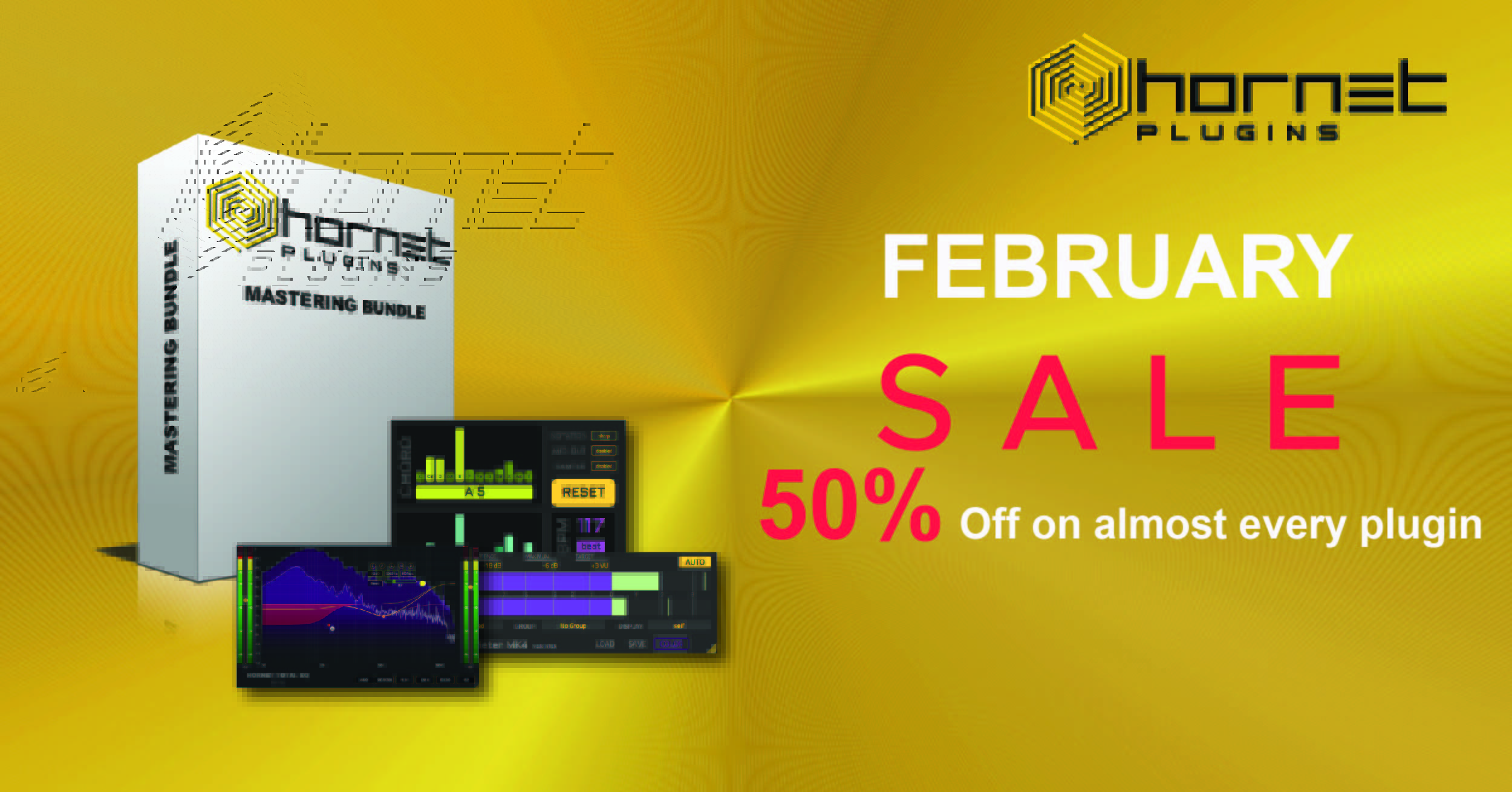 HoRNet February Sale: 50% off plugins, 20%off bundles - HoRNet Plugins