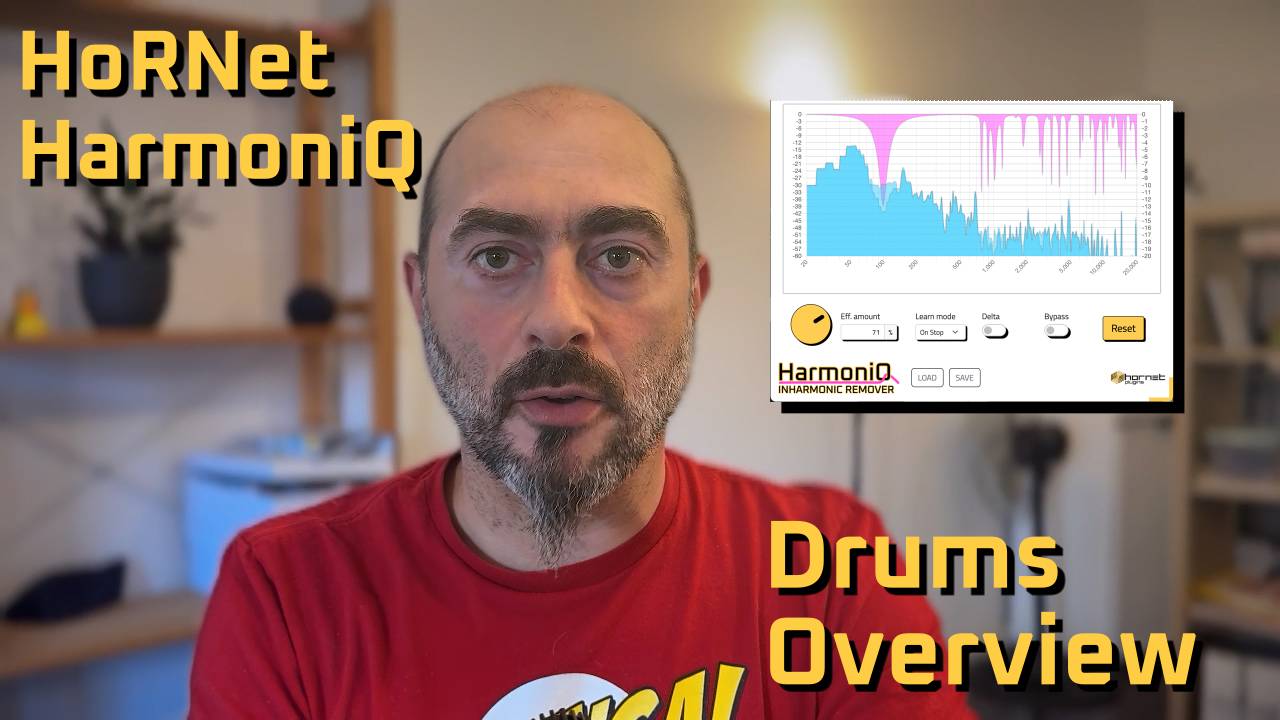 HoRNet HarmoniQ – Acoustic Drums Overview Explained - HoRNet Plugins
