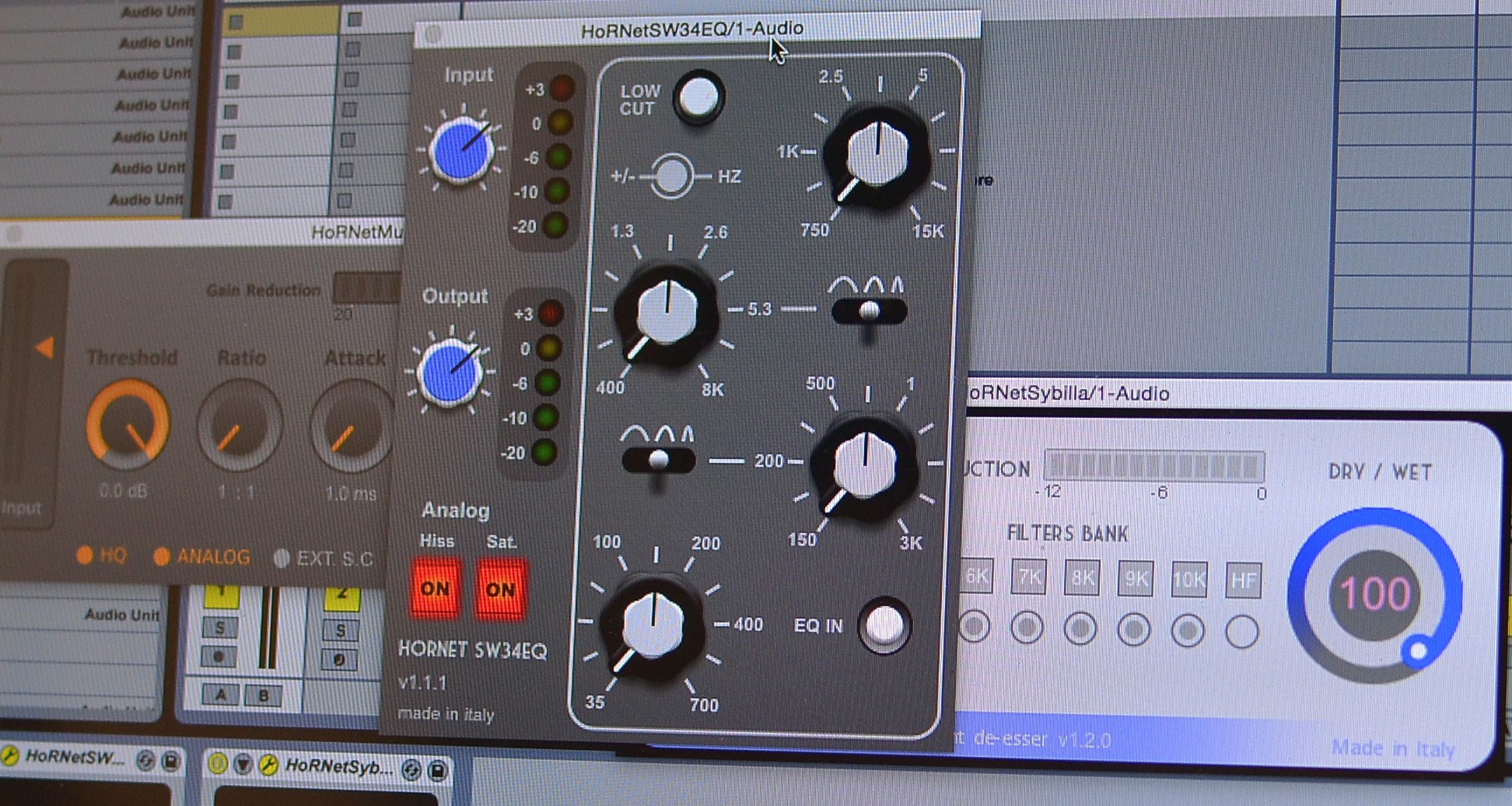HoRNet Mixing Bundle -mixing plugins for your mix - HoRNet Plugins