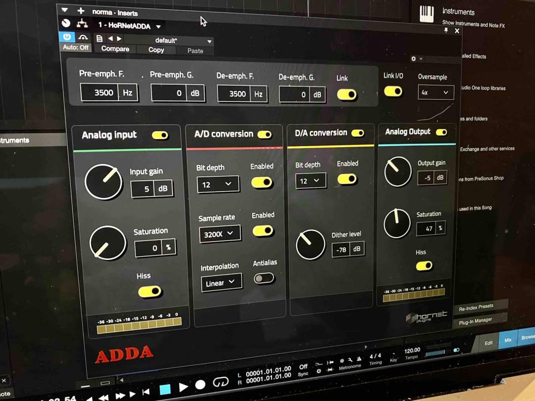 HoRNet releases ADDA tape saturation plugin - HoRNet Plugins